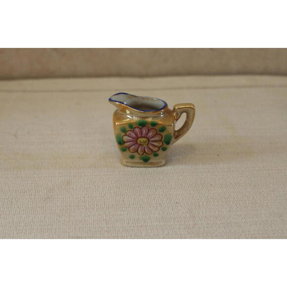 Accents | Vintage Porcelain Lusterware Japan Miniature Creamer Pitcher ...
